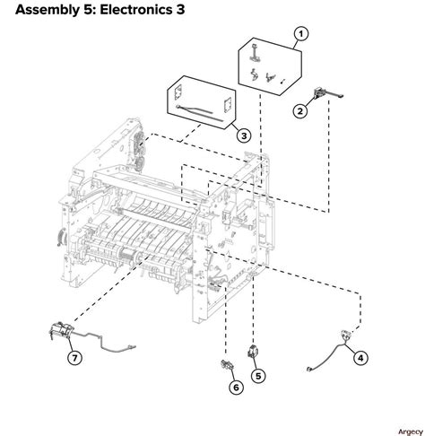 Lexmark Mx622 Mb2650 Xm3250 Parts Argecy