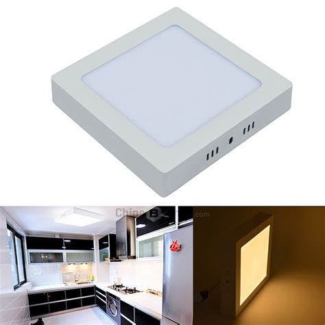Jual Downlight Square Warm White W Watt Murni Lampu Atap Plafon Mounted Model Tebal Indonesia