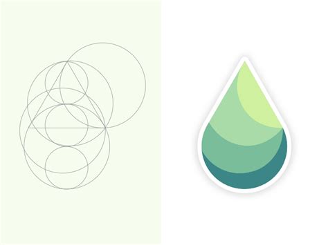 Drop Color Palette By Ullas Sebastian Color Palette Pie Chart Logo Design Drop Drawings