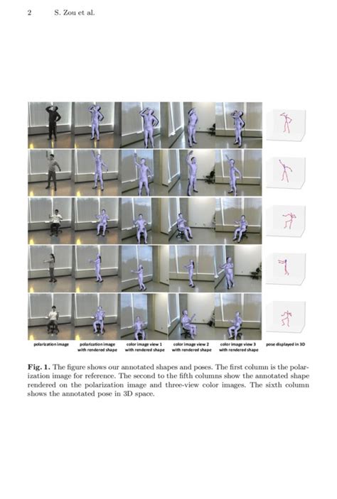 polarization human shape and pose dataset deepai