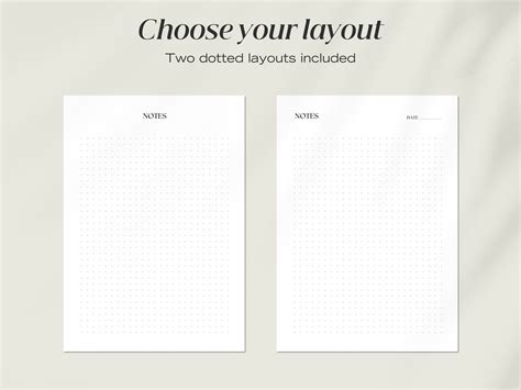 Notes Pages Printable Set Lined Writing Paper Printable Note Taking Template Notes Planner