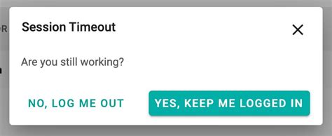 Inactivity Timeout In Salsa Crm Salsa Knowledgebase