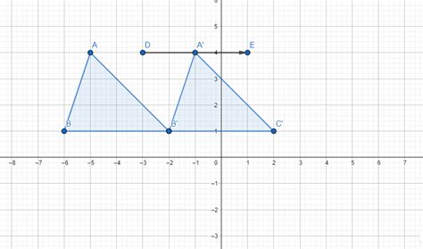 [solved] translate triangle abc along the vector and label new triangle