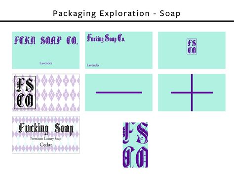 Fucking Soap Co Design And Process On Behance