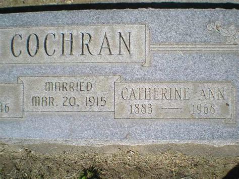 Catherine Ann Griffith Cochran 1883 1968 Memorial Find A Grave