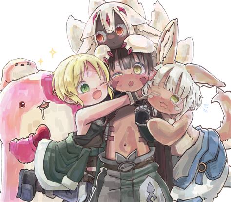 Nanachi Regu Faputa Riko Meinya And More Made In Abyss Drawn