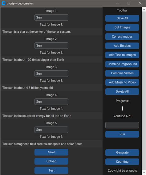 GitHub Enoobis Short Video Creator Program That Allows You To Create Short Videos