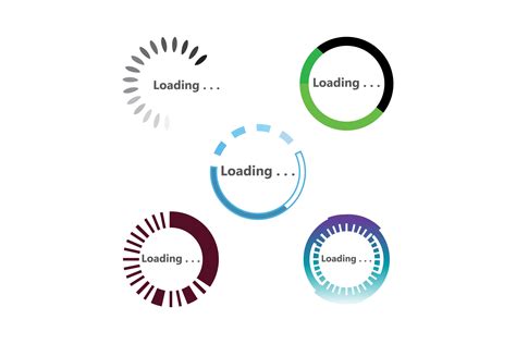 Circle Loading Spinning Icon Website Graphic By Arifnasrudin Creative Fabrica