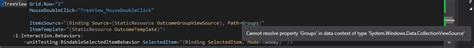 Wpf Collectionviewsource Treeview Not Updating Viewmodel Looking