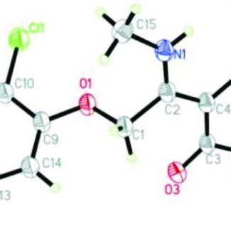 X Ray Crystal Structure Of Compound APD I 9 Download Scientific Diagram