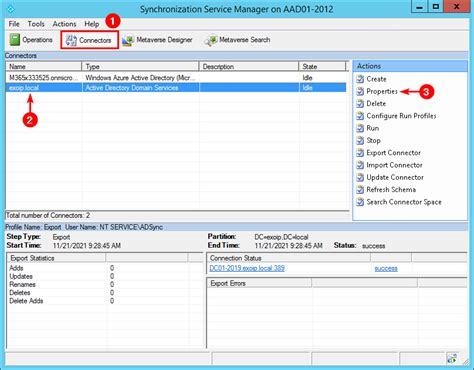 Change AD DS Connector Account ALI TAJRAN