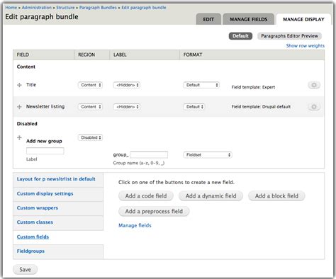 Quickly Implement A Block As A Paragraph In Drupal 7