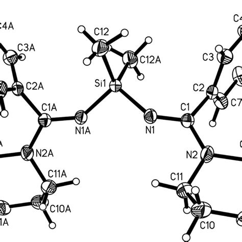 Molecular Structure Of 3 Including Numbering Scheme The Thermal