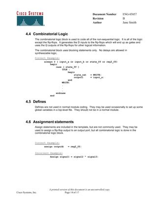 Verilog Codingstyle PDF