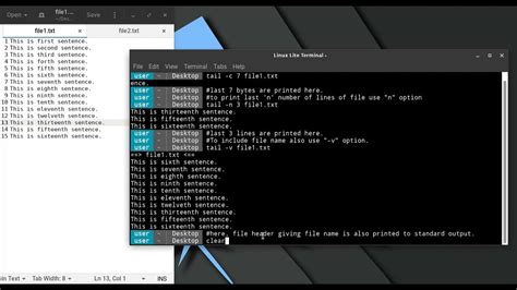 Tail Command In Linux Terminal Youtube