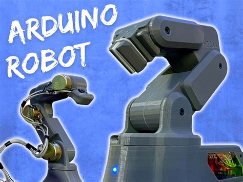 Compact Robot Arm Arduino 3d Printed By Build Some Stuff Download