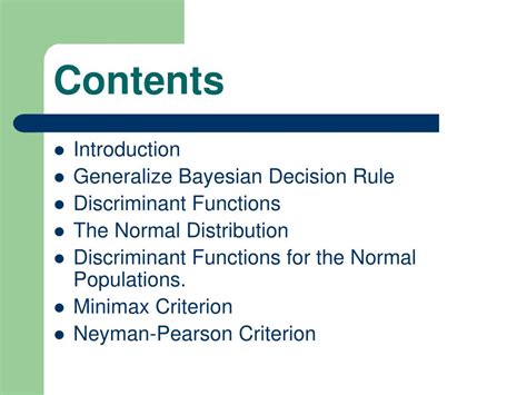 ppt bayesian decision theory classification powerpoint presentation