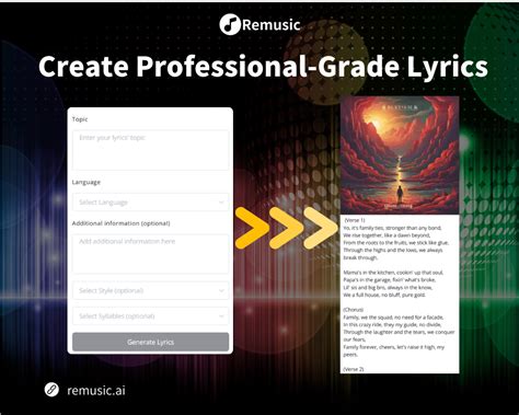 Ai Lyrics Generator Create Song Lyrics With Ai Free