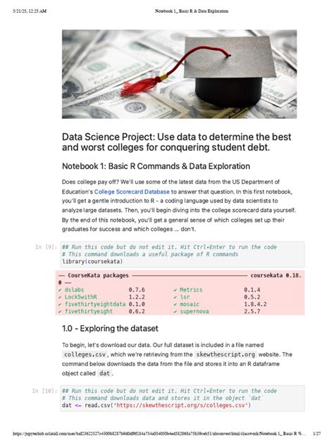 Basic R And Data Exploration Pdf Alabama Data