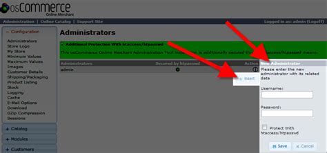 Adding And Removing Administrators In Oscommerce Web Hosting Hub