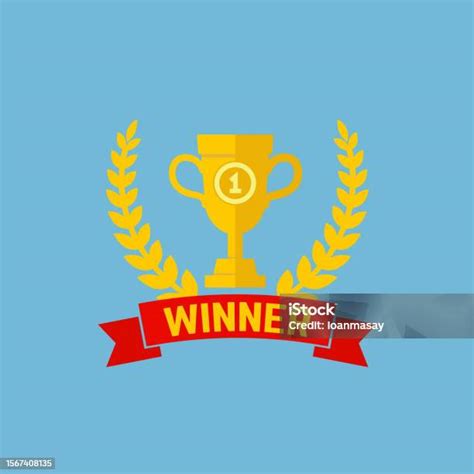 승자 플랫 스타일의 챔피언 아이콘 위너컵 위너 컵 디자인 트로피 아이콘 아트 트로피 아이콘 웹 트로피 아이콘 새로운 벡터의 디자인 요소입니다 1위에 대한 스톡 벡터 아트 및