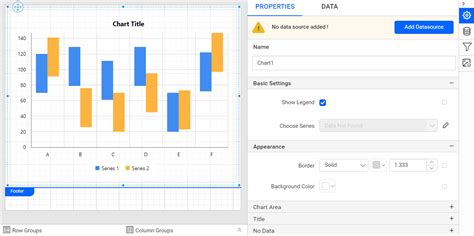 Range Column Chart Bold Reports Standalone Report Designer