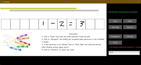 GitHub Hzha Handwritten Math Expression Calculator GUI With Automated Marking Function
