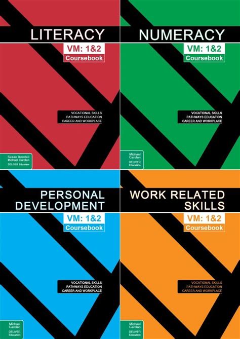 Vce Vm 1and2 Coursebooks X 4 Lit Num Pds Wrs