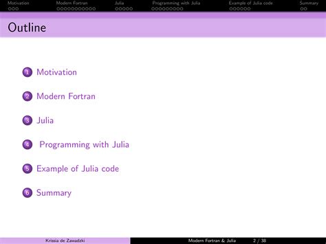 Seminar Fortran And Julia Pdf
