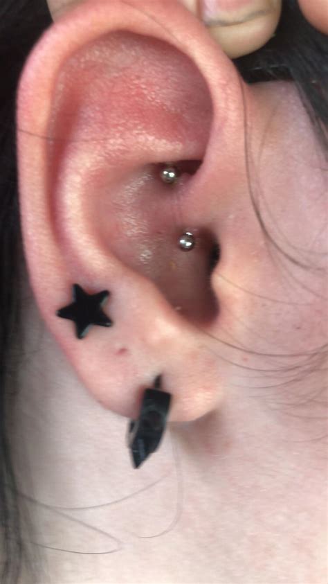 Daith Piercing With Curved Barbell… Ik Ik But Will It Heal R Piercing