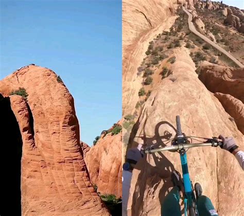 【垂直】基利安•布朗（kilian Bron）在犹他州摩押 都昌坊口 都昌坊口 哔哩哔哩视频