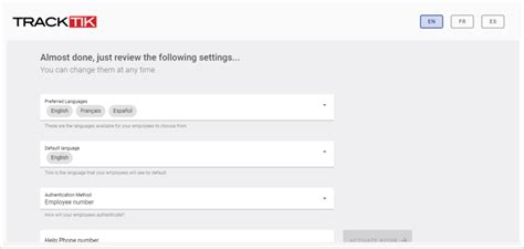 Configure Kiosk Settings Tracktik Help Center