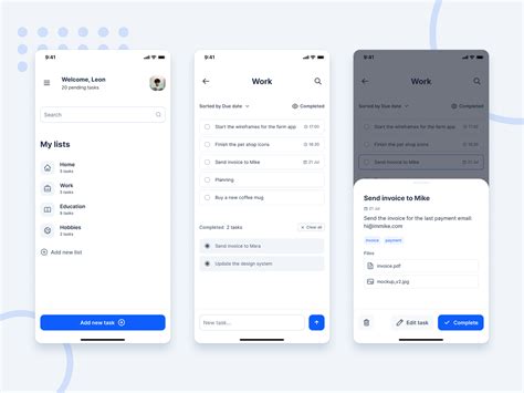 Task Manager To Do App UX UI Design On Behance