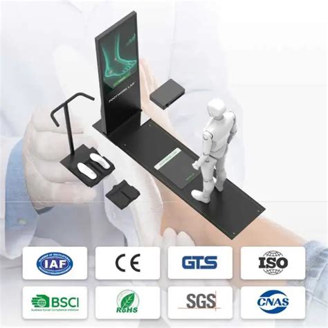 Foot Insole Platform Dynamic Gait Analysis Machine Flatfoot Postural Analysis Foot Pressure
