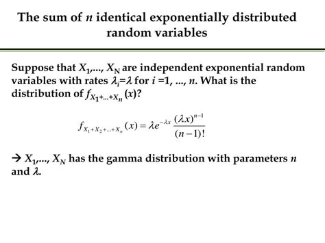Ppt Exponential Distribution And The Poisson Process Powerpoint