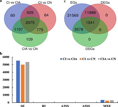 Genome Wide Detection Of Alternative Splicing In Three Chrysanthemums Download Scientific