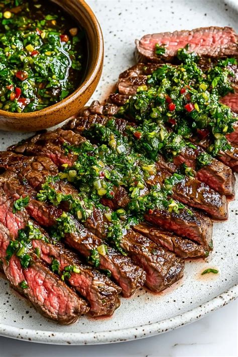 Quick And Easy Chimichurri Steak Recipe Flank Steak Recipes