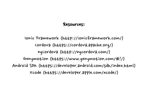 Intro To Ionic Framework Ppt