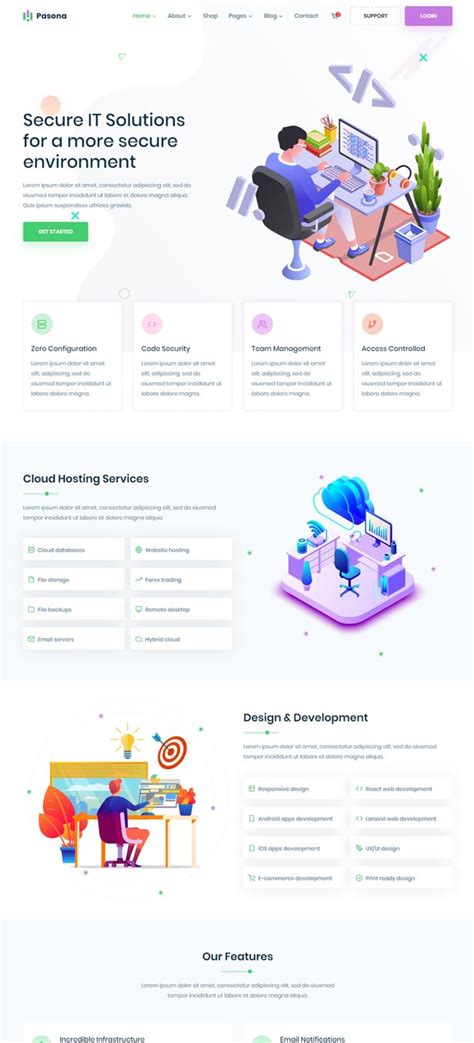 20 Best Landing Pages Template With Vuejs