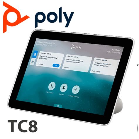 Poly Tc8 Provides Easy Access To Poly Video Conferencing Solutions