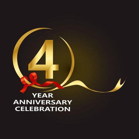 Happy 4 Year Work Anniversary Images