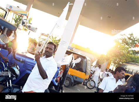 Man Holding A Flag Stock Photo Alamy