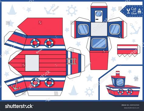 Printable 28mm Boat Template Printables Templates Free