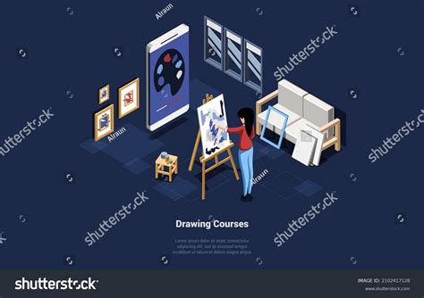 Vector Illustration Cartoon 3d Style Isometric Stock Vector Royalty