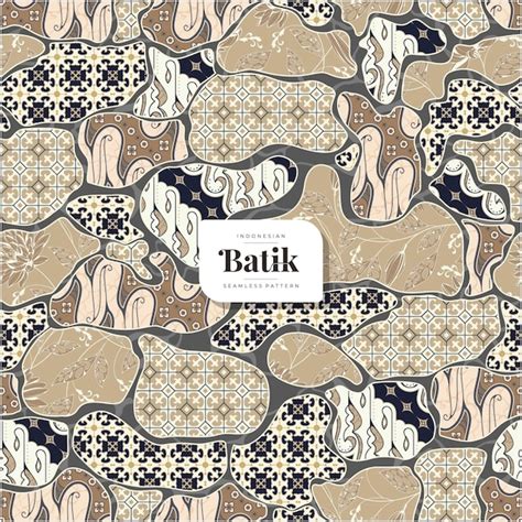 Premium Vector Traditional Batik Pattern Design 6