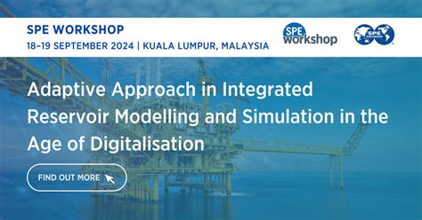 Home Spe Workshop Adaptive Approach In Integrated Reservoir Modelling