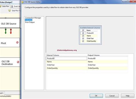 Pivot Transformation In Ssis