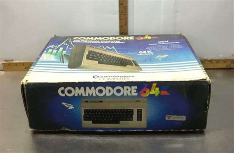 Commodore 64 Keyboard Box Commodore 128d Computer Keyboard And Booklets Sherwood Auctions