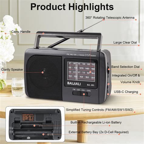 Am Fm Shortwave Transistor Radio Portable Amfmsw Radio Retro