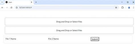 How Can I Setup Two Dccupload Components And Have Two Separate Callbacks 📊 Plotly Python